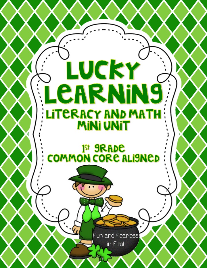 Lucky Learning St. Patrick's Day Mini-Unit - Fun and Fearless in First