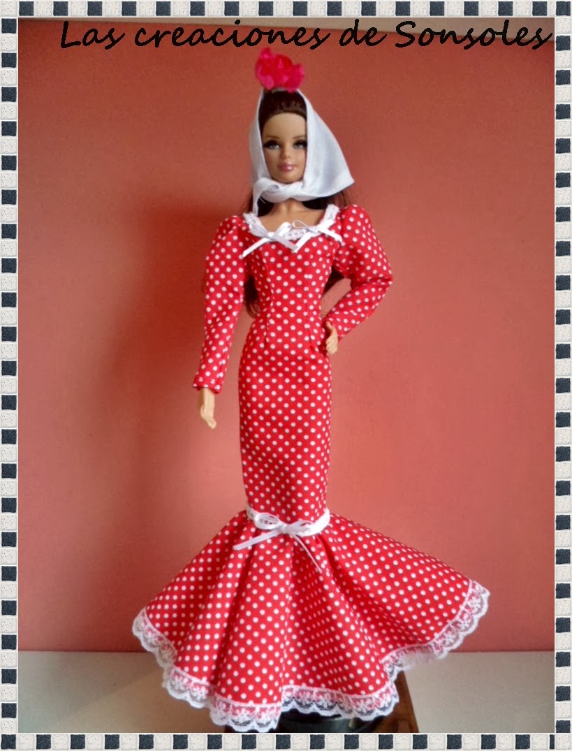 Las creaciones de Sonsoles: Barbie chulapa