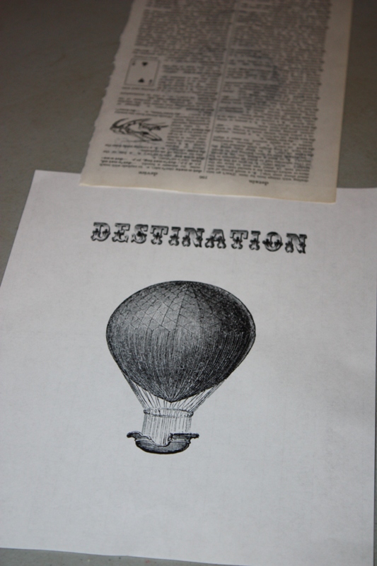 Christy Robbins: Picture Pages (AKA Dictionary Page Print)