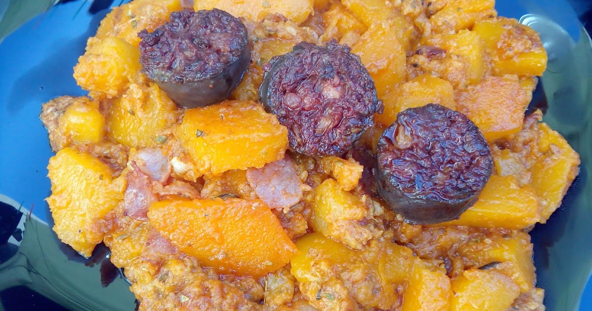CALABAZA FRITA EN CHANFAINA CON MORCILLA | Mi Cocina