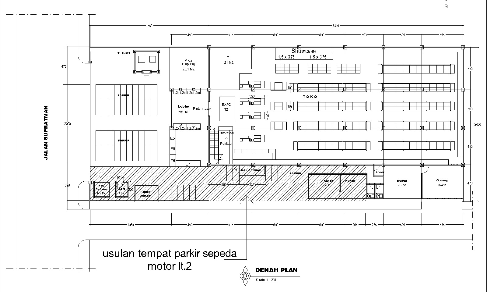 BAJO WORK-SHOP design and contruction: Parkir Bertingkat Hardys Mall ...