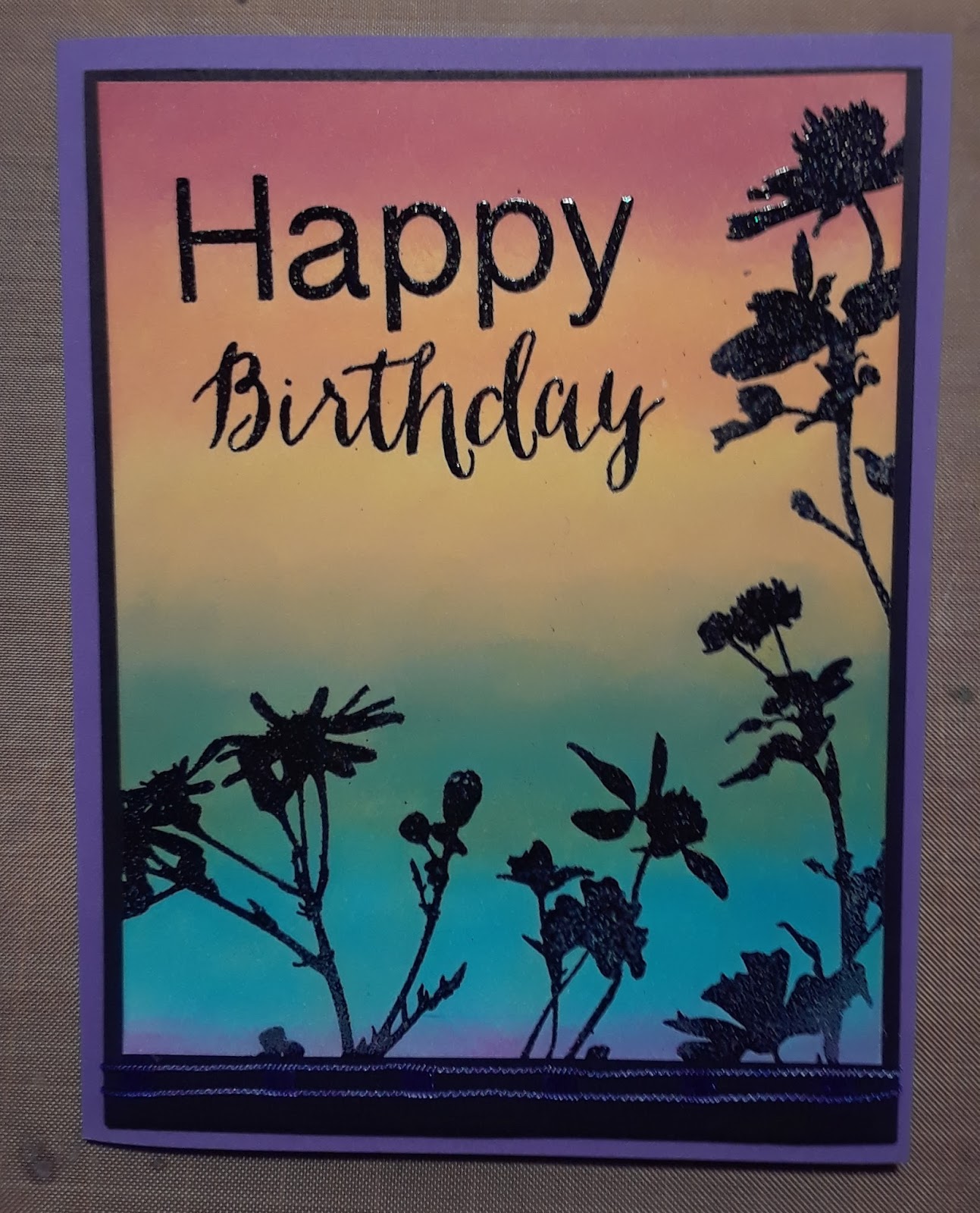 Designing Duos: Sunset Birthday for the new year!