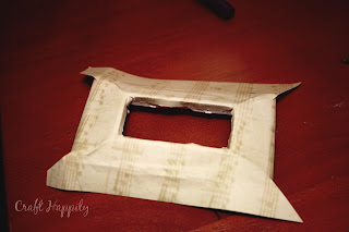 Craft Happily: DIY - Light Switch Cover Tutorial