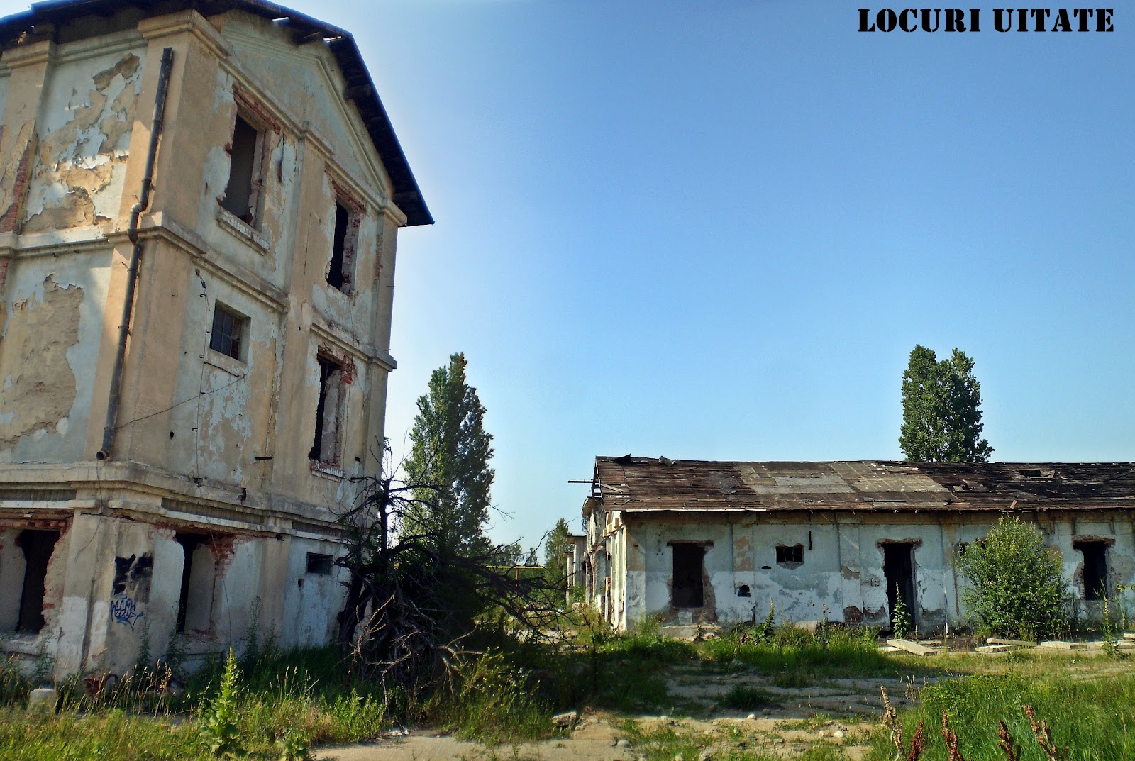 Chimopar / Intreprinderea Chimica Dudesti - Locuri uitate