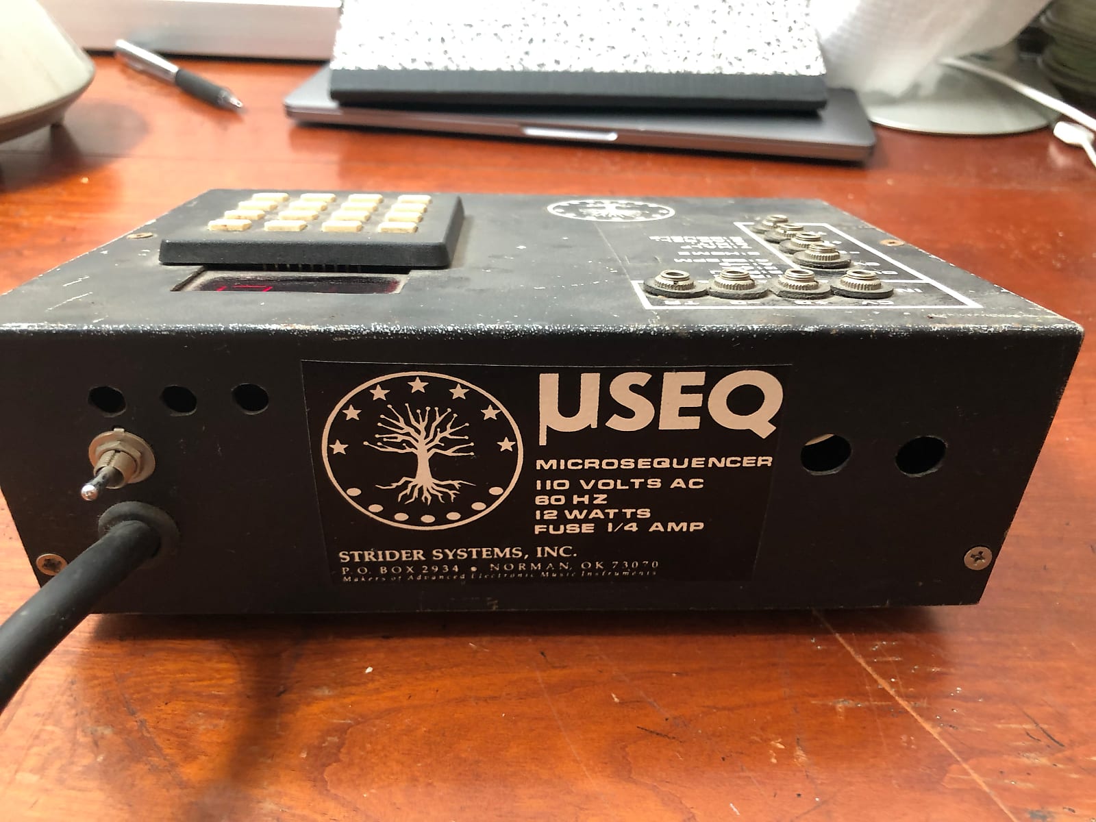 MATRIXSYNTH: Strider Systems Micro Sequencer