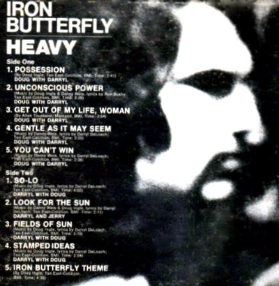 MONOLOVER: IRON BUTTERFLY/HEAVY 33-227 (-68) US MONO