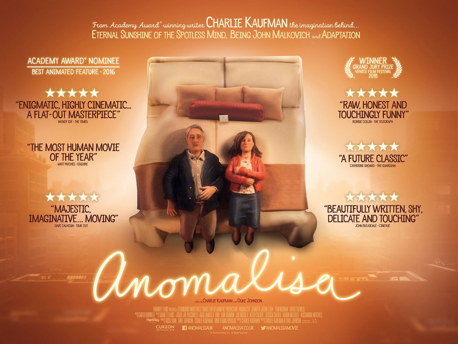 Jezza's Blog: Review of 'Anomalisa'