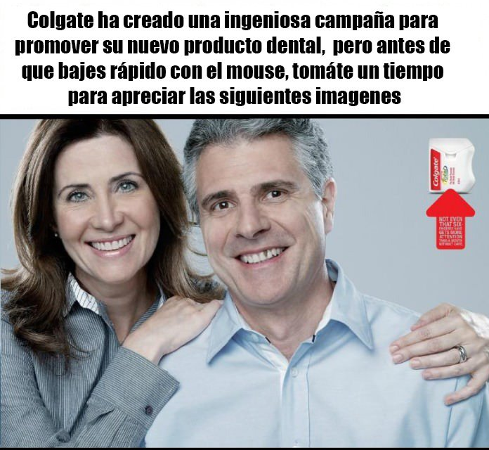 MochilaNegra: Colgate: Publicidad creativa