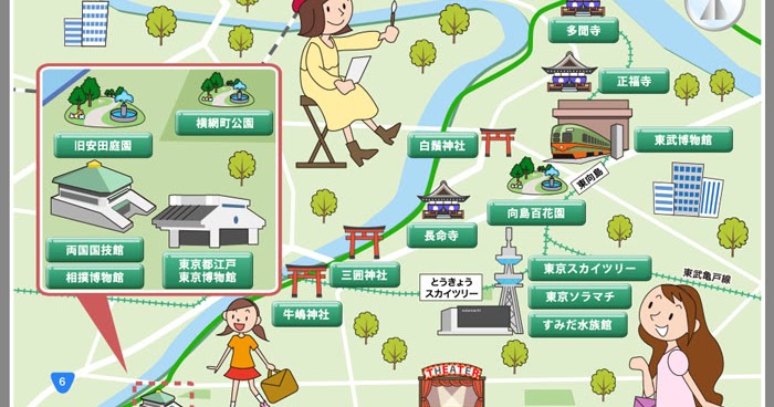 Edo - the EDOPEDIA -: Sumida ward