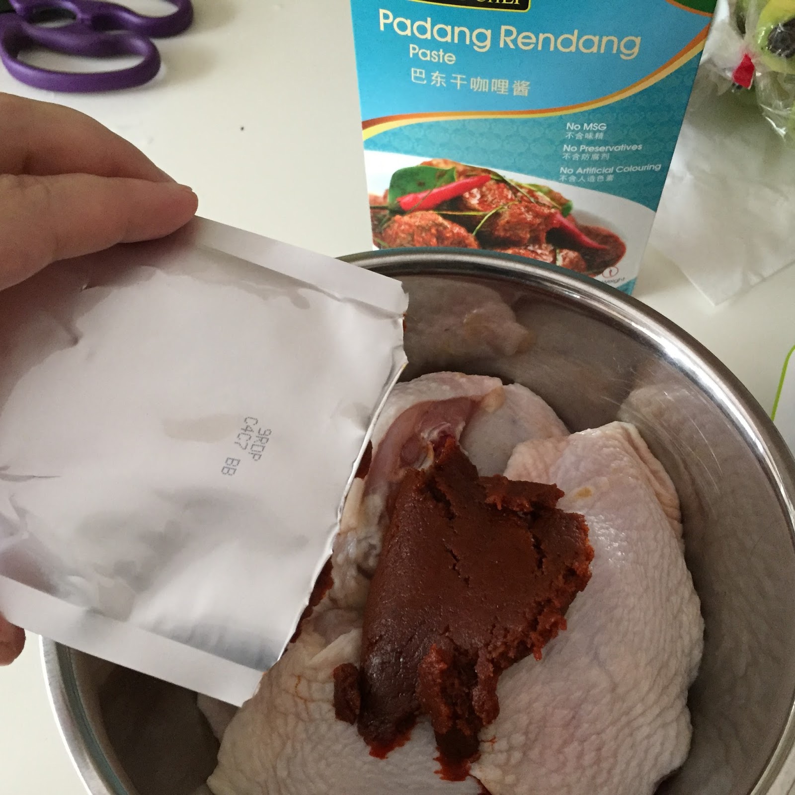 My Mind Patch: Rendang Chicken 巴东干咖喱鸡