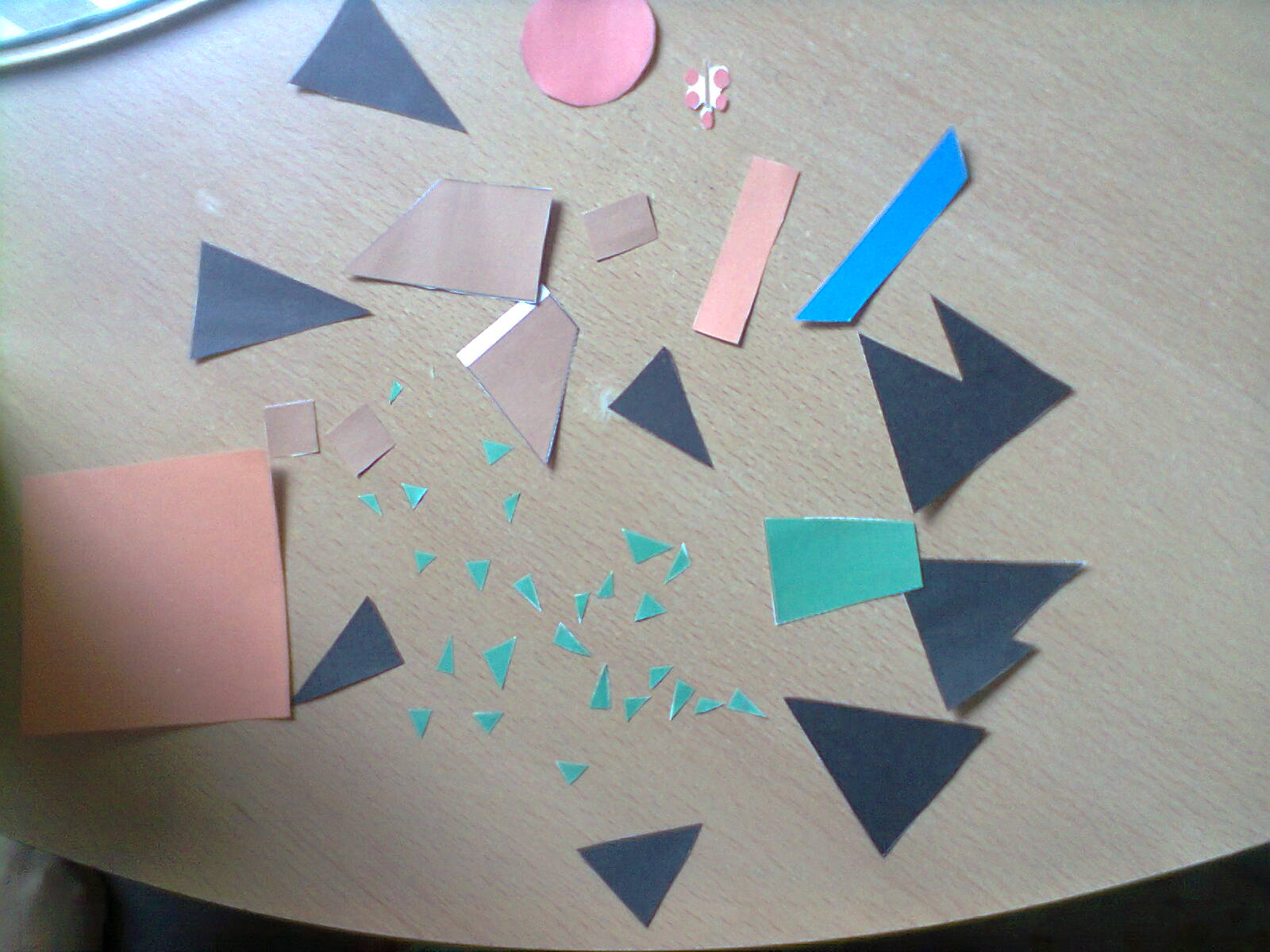 My Blog: Create Scenery with Shapes - Grade - 1 Maths Project