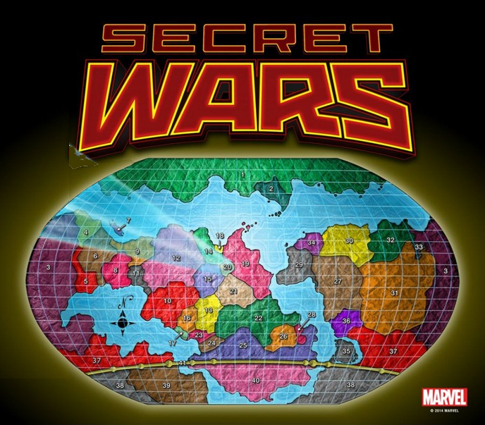 HQVerse: MARVEL LANÇA MAPA DO CAMPO DE BATALHA DE SECRET WARS 2015