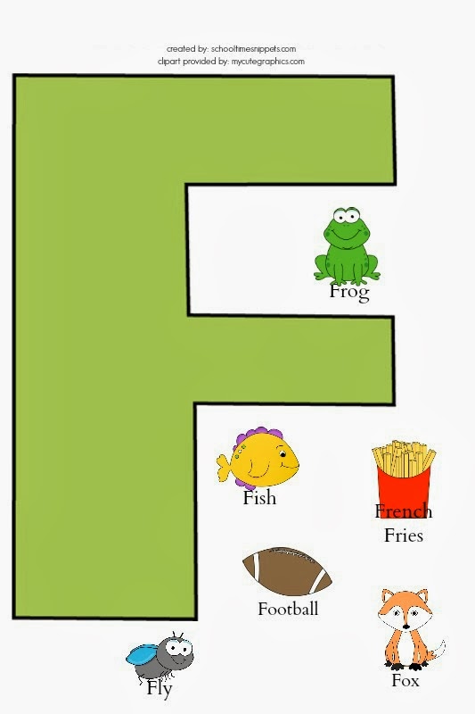 Free A-Z Word Poster Printables | School Time Snippets