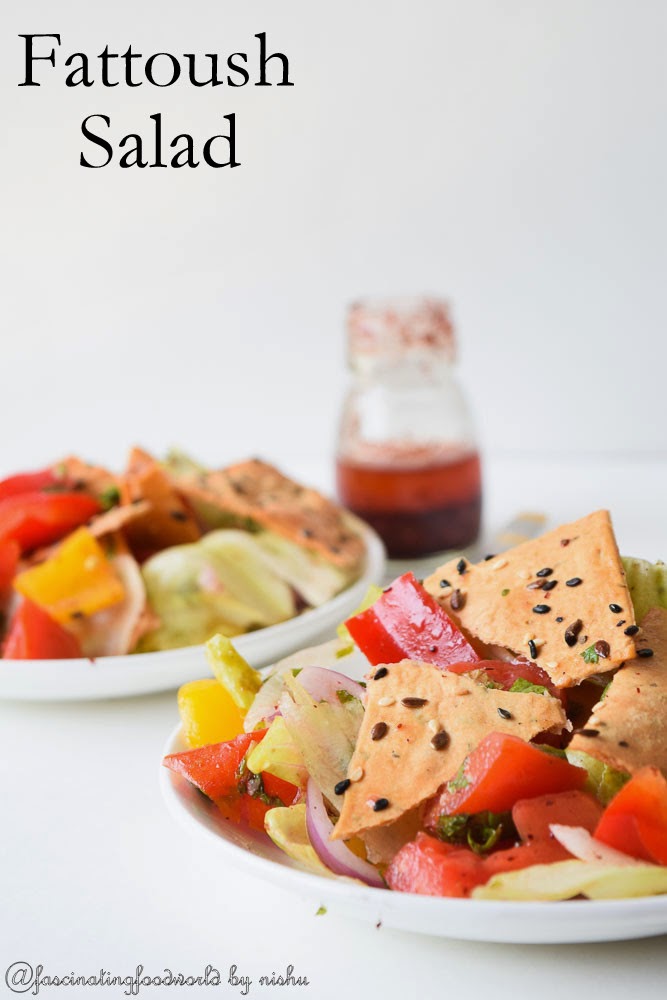 Lebanese Fattoush salad