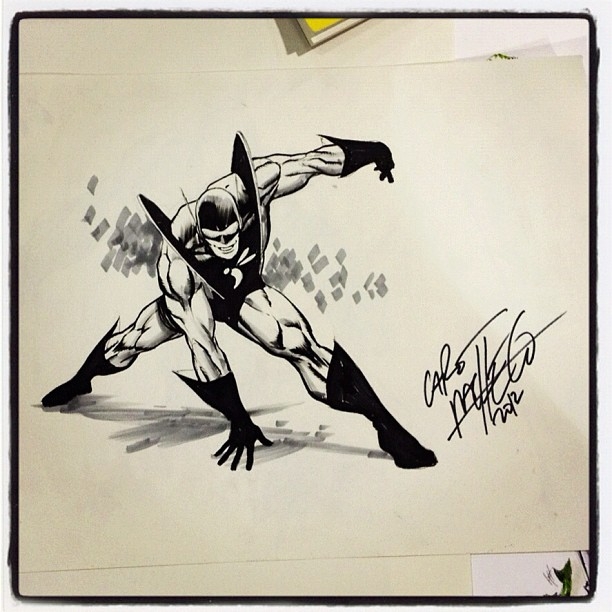 Spiderman es Culé: CARLOS PACHECO: AMERICAN SKECHTES