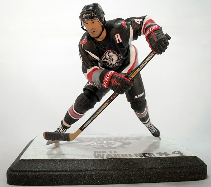 Sports Attic Customs: Finished - 2001 Rhett Warrener - Buffalo Sabres