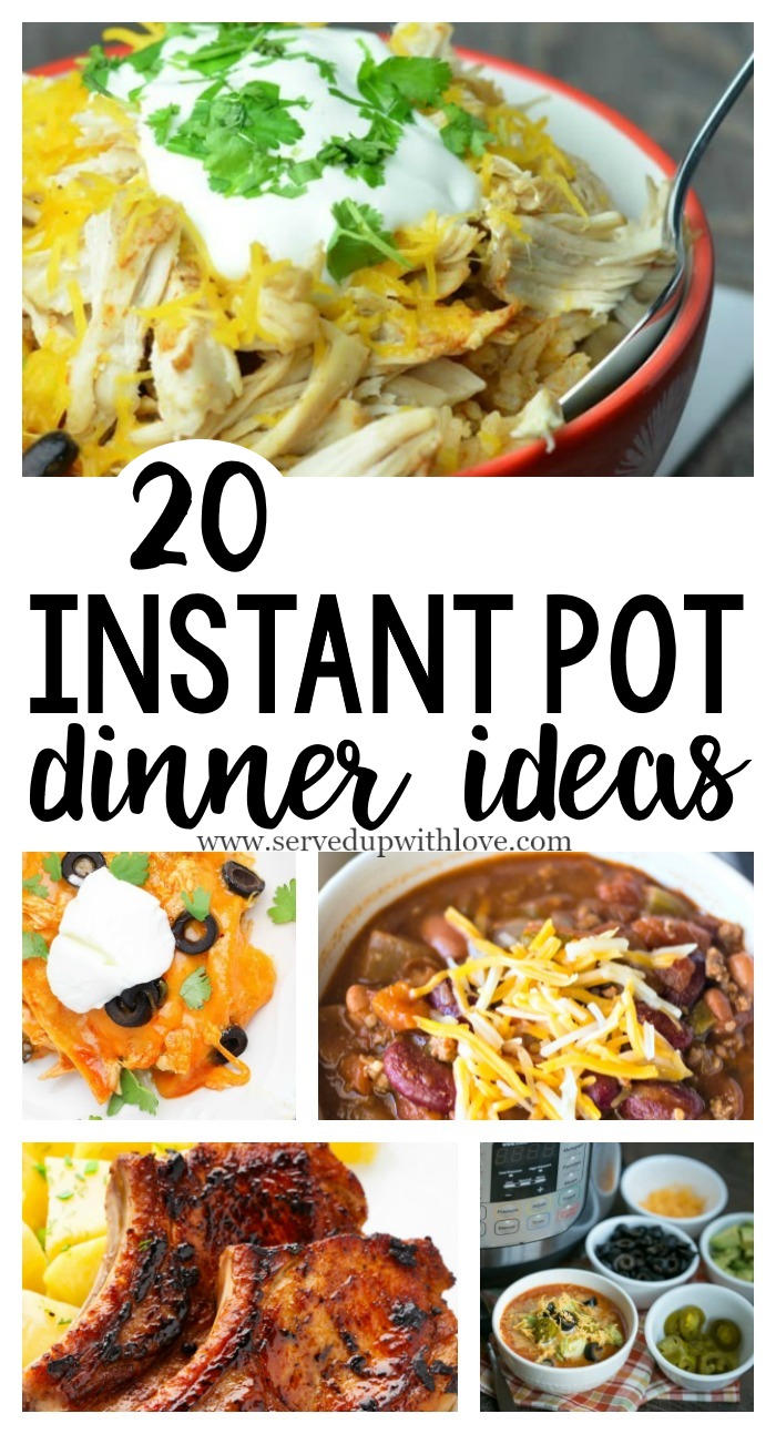 20 Instant Pot Dinner Ideas | Served Up With Love