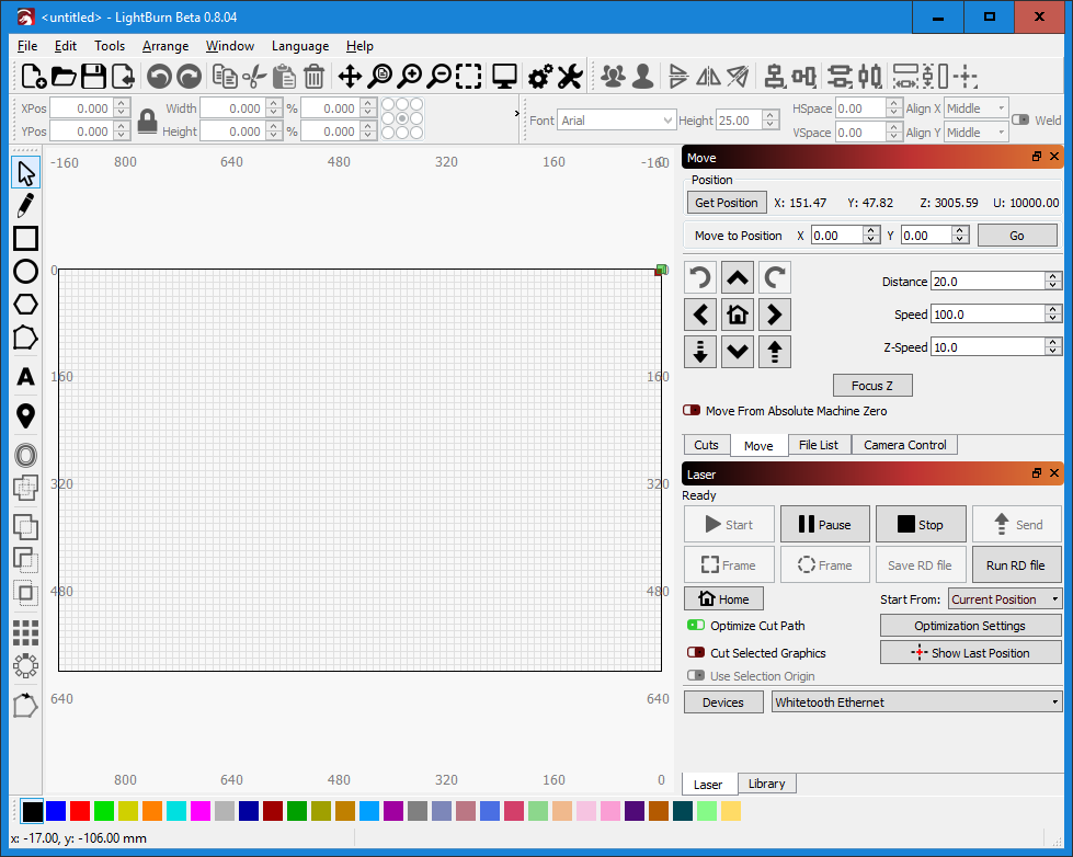Testing the Ruida Controller