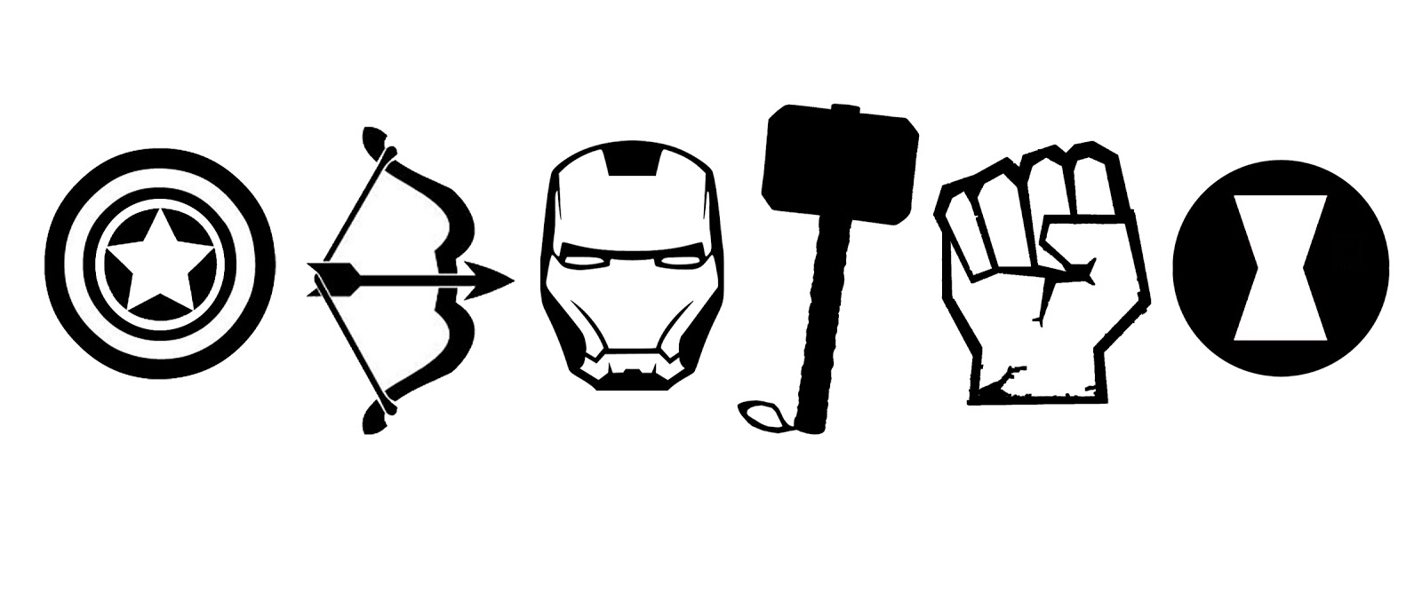 Avengers Stencil