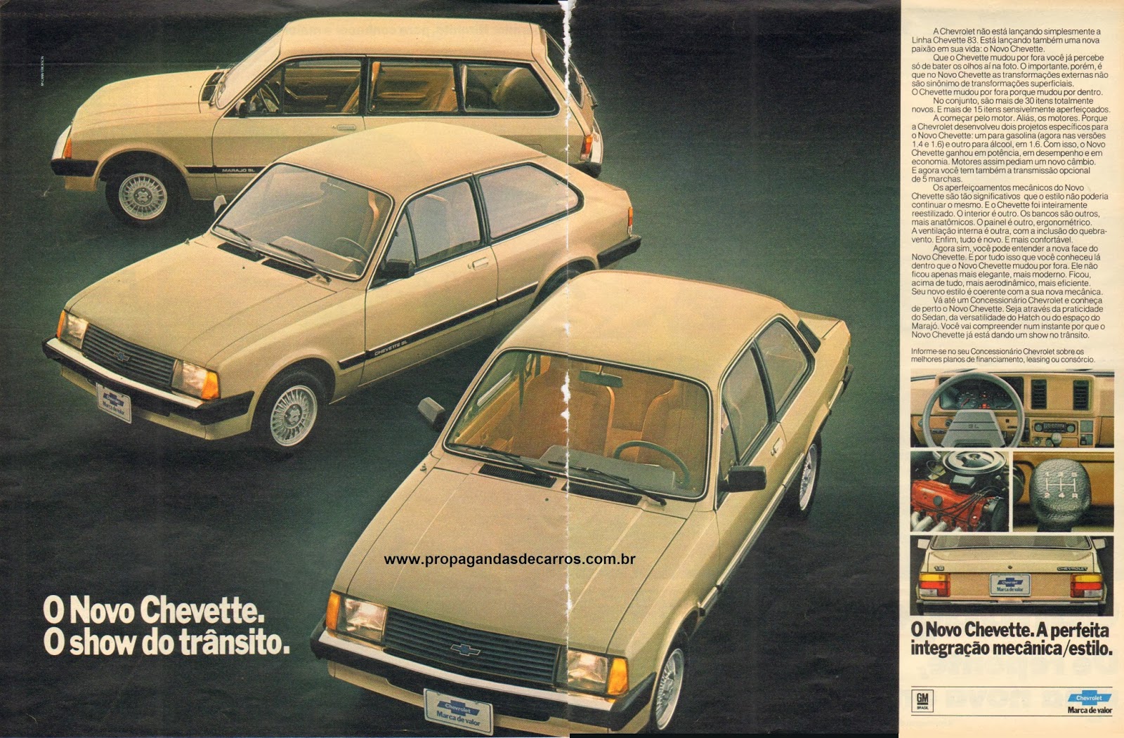 Crônicas Automotoras: História do Chevette (1983)