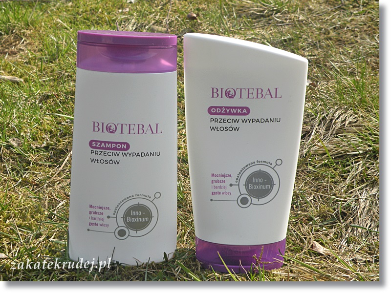 Zakątek Rudej: Szampon i odżywka do włosów- Biotebal