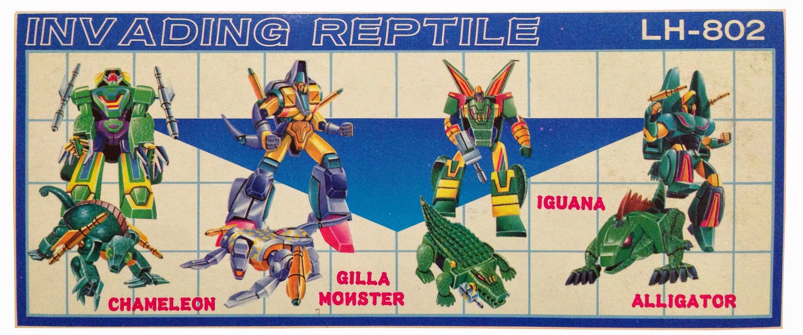 ROBO-SYNERGY: INVADING REPTILE / ROBO-REPTILES / REPTILIBOTS