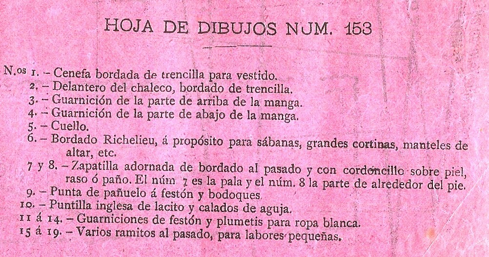 Bordados antiquísimos: Cenefa bordada de trenzilla -El salón de la moda ...