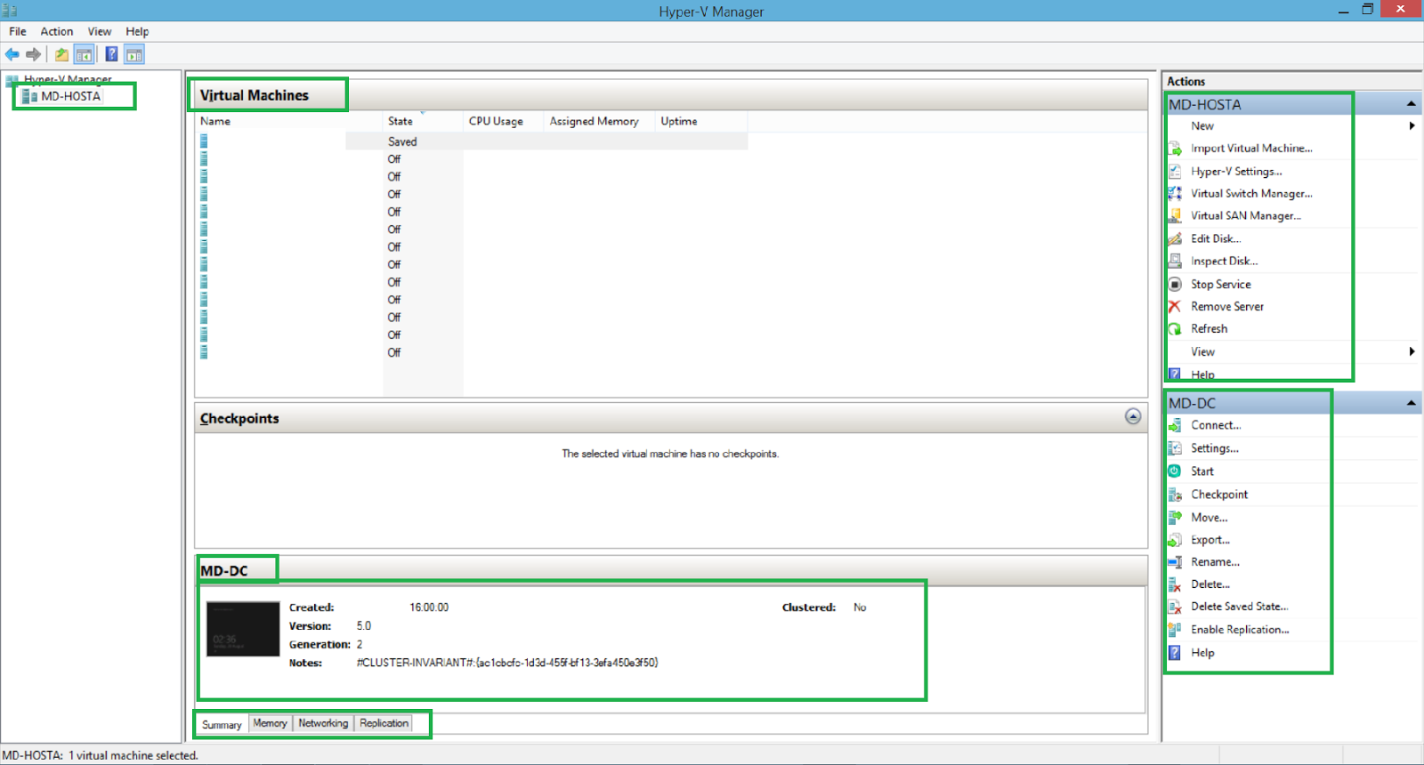 Technical Skills Enhancement World: Hyper-V - Console Overview ...