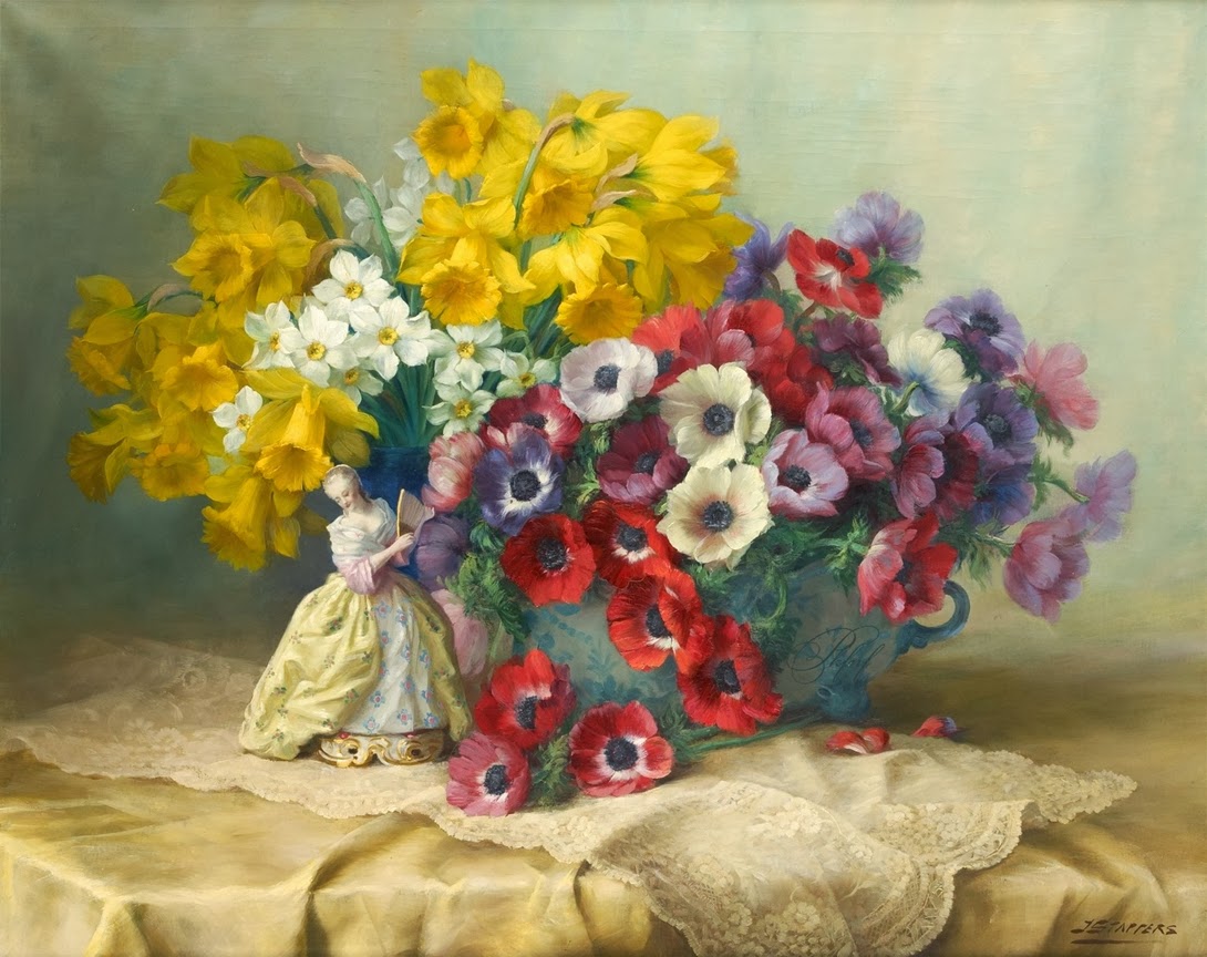 Julien Stappers | Still life with Flowers painter | Tutt'Art@ | Pittura ...