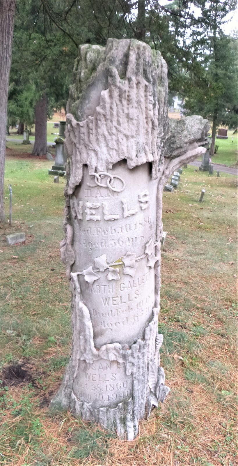 Detritus of Empire: Tree Shaped Tombstones - Some Fine Details