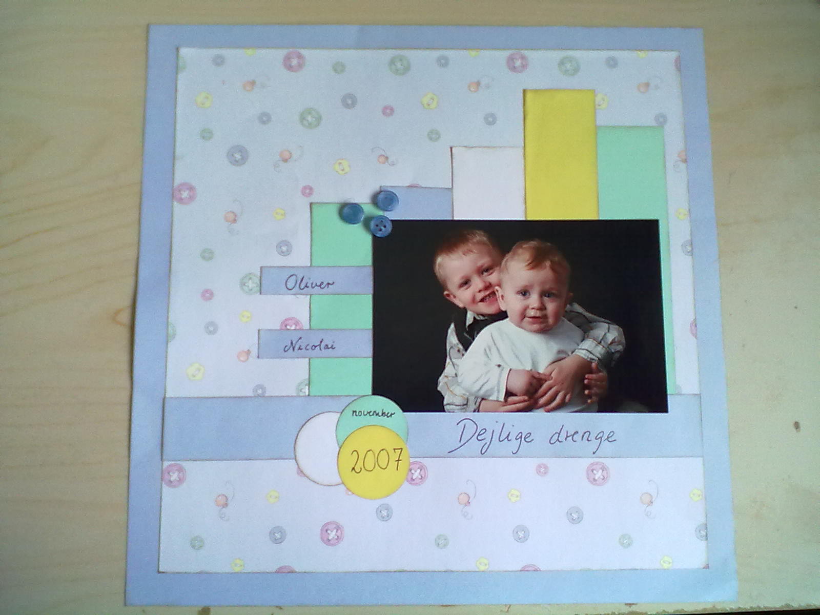 Lenes kreative side: Mine dejlige drenge