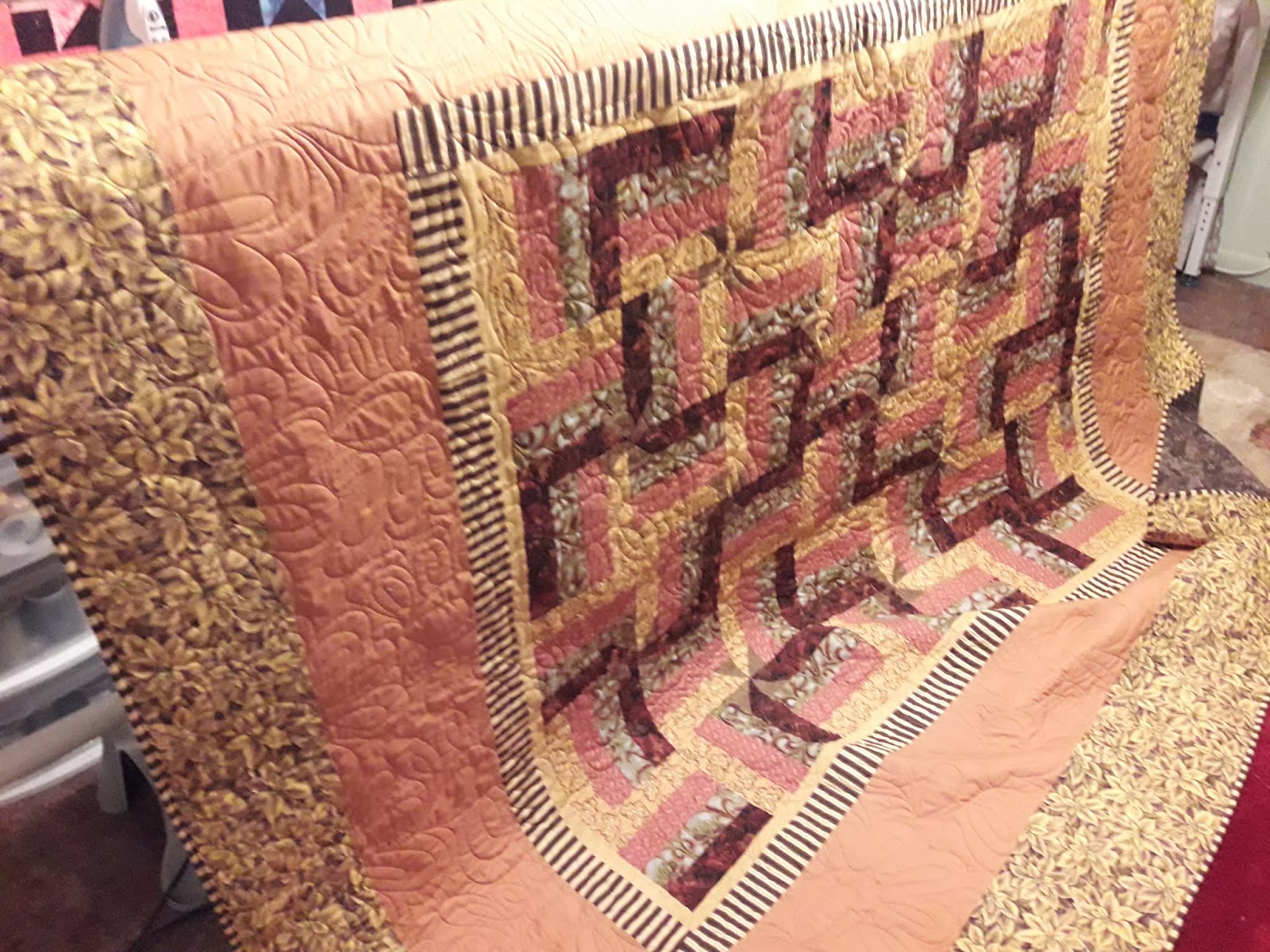 Muddling Through: Pinwheel Rail Fence