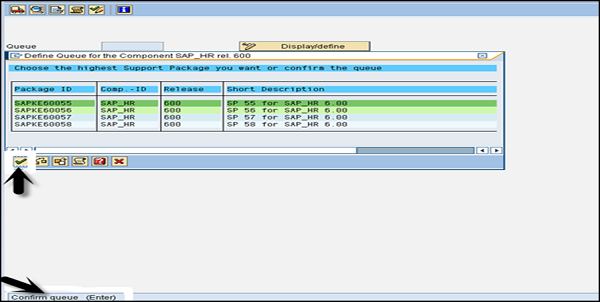 SAP Basis Importing a Queue | SAP Online Guides
