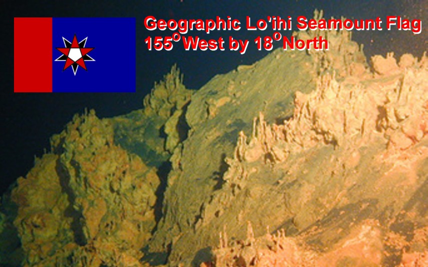 The Voice of Vexillology, Flags & Heraldry: Lo'ihi Seamount Flag