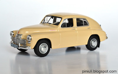 PiniuliModels: GAZ M20 "Pobeda" (1946) - DeAgostini/IST Models