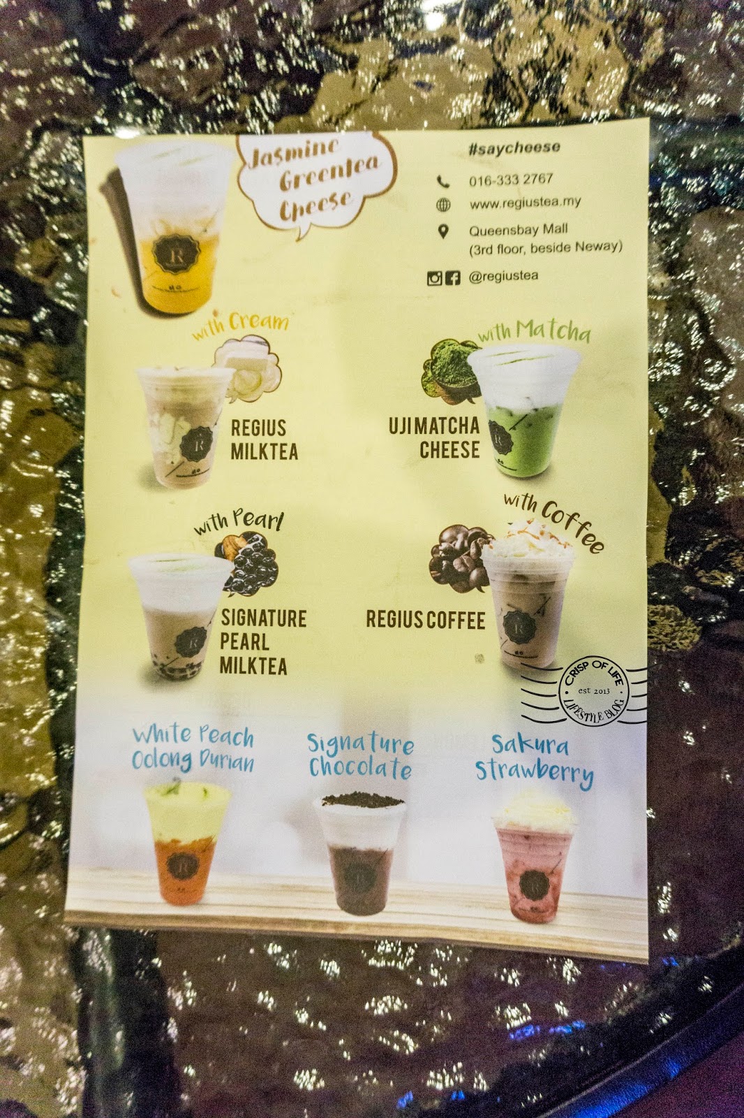 Regiustea @ Queensbay Mall, Penang - Crisp of Life