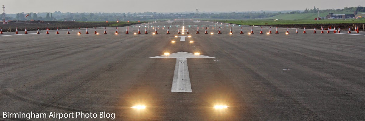 Birmingham Airport Photo Blog: Runway Watch - Monday 28 April 2014