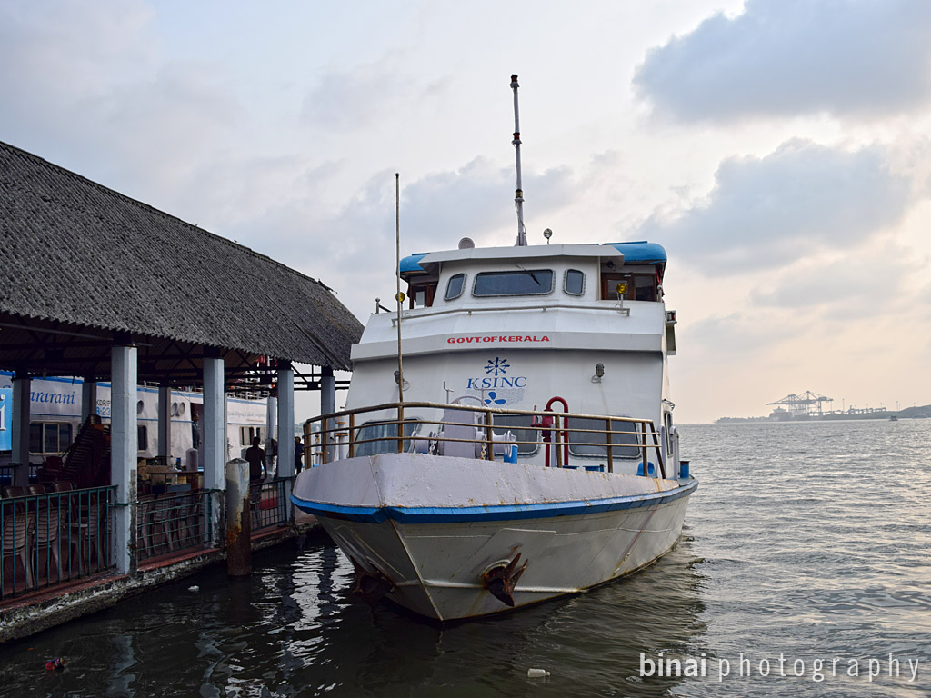 The Sagararani - Kochi's own sunset "cruise"