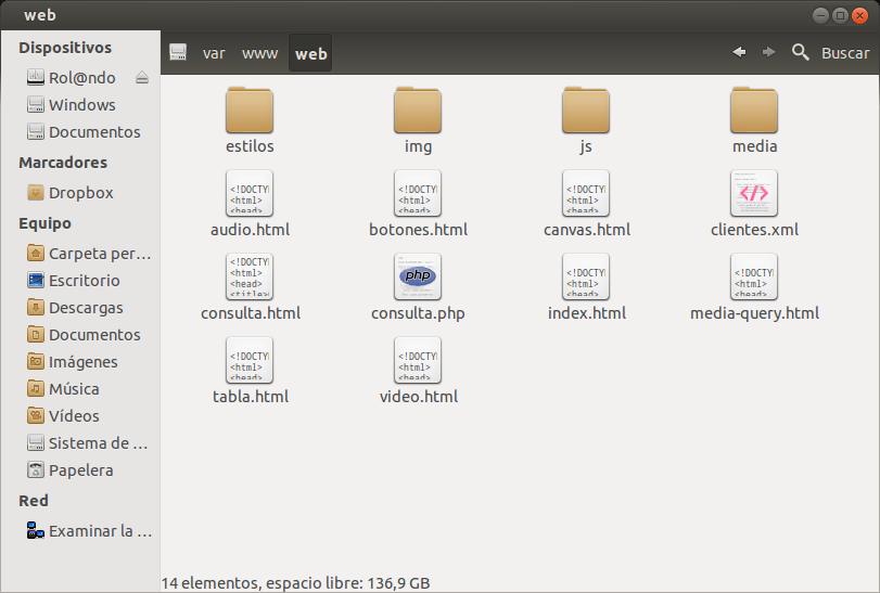 Una Web+Libre: Instalar Un Servidor Web En Ubuntu 12.04