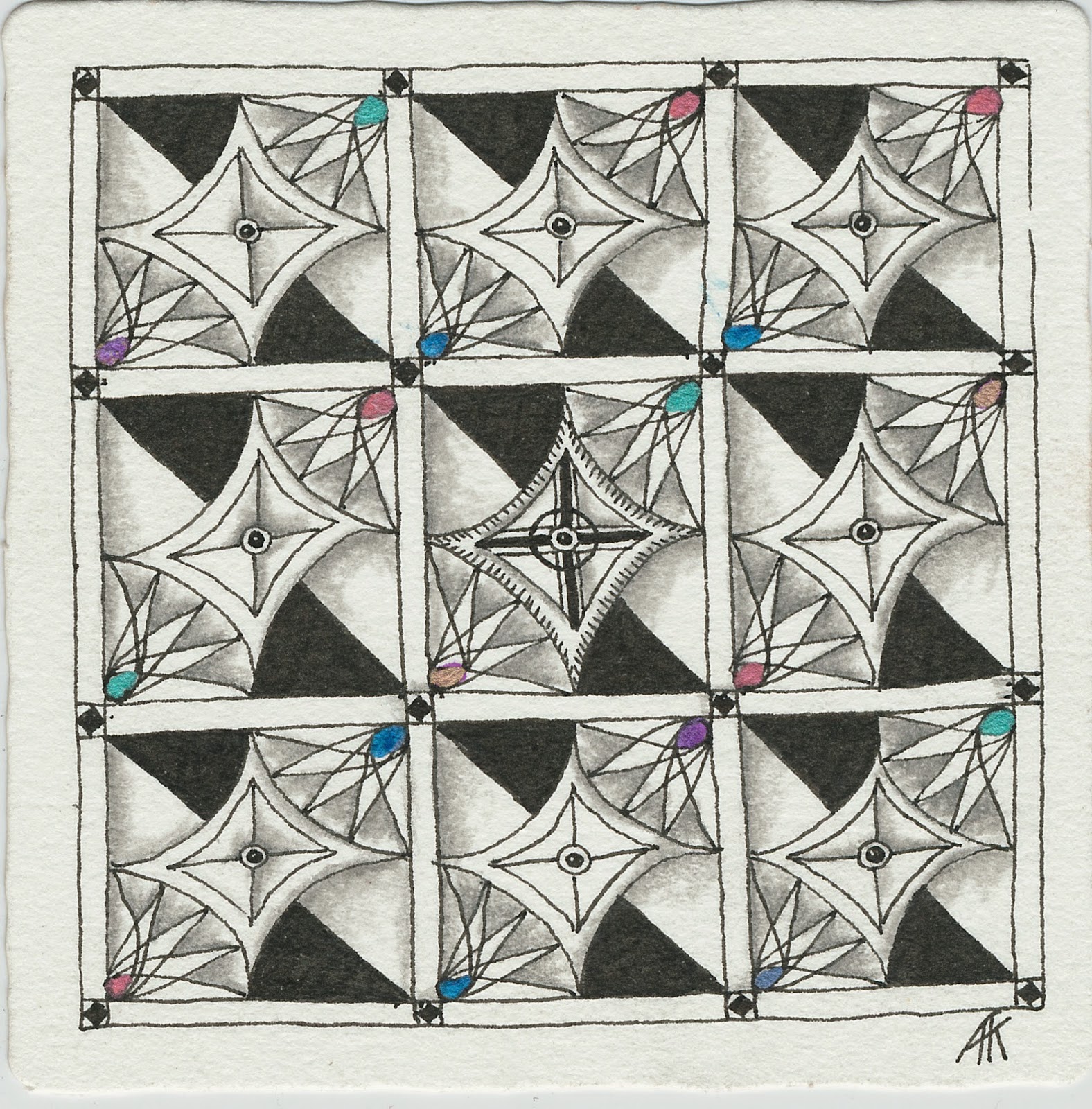 Antonine Tangles: #192 Seton and Stained Glass Windows - plus a little ...