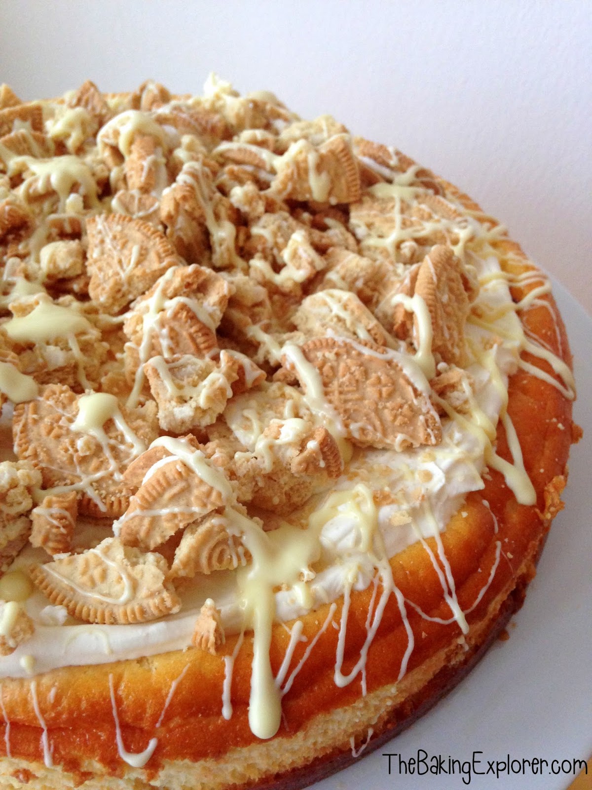 Golden Oreo Cheesecake - The Baking Explorer