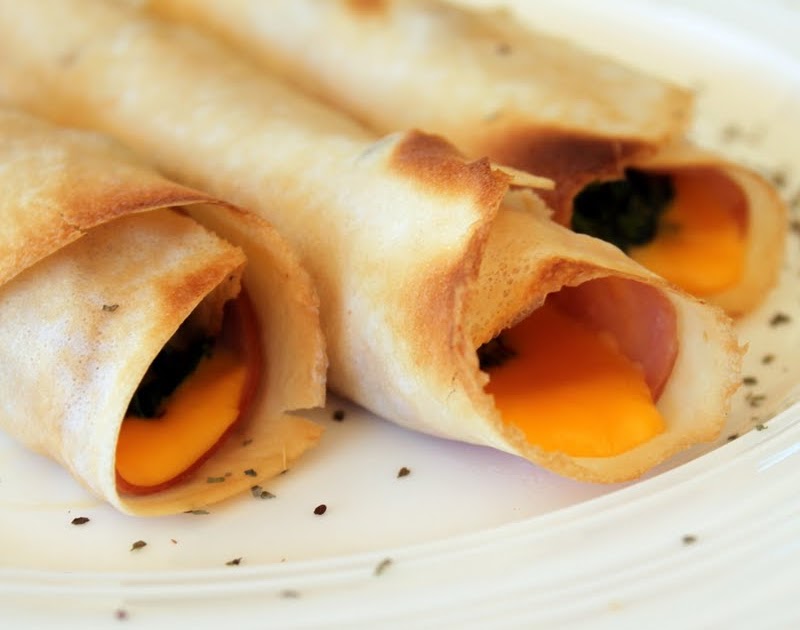 Ham and Cheese Crepes Recipe