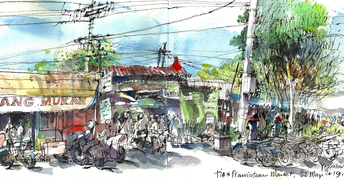 tiastudio: Prawirotaman Traditional Market