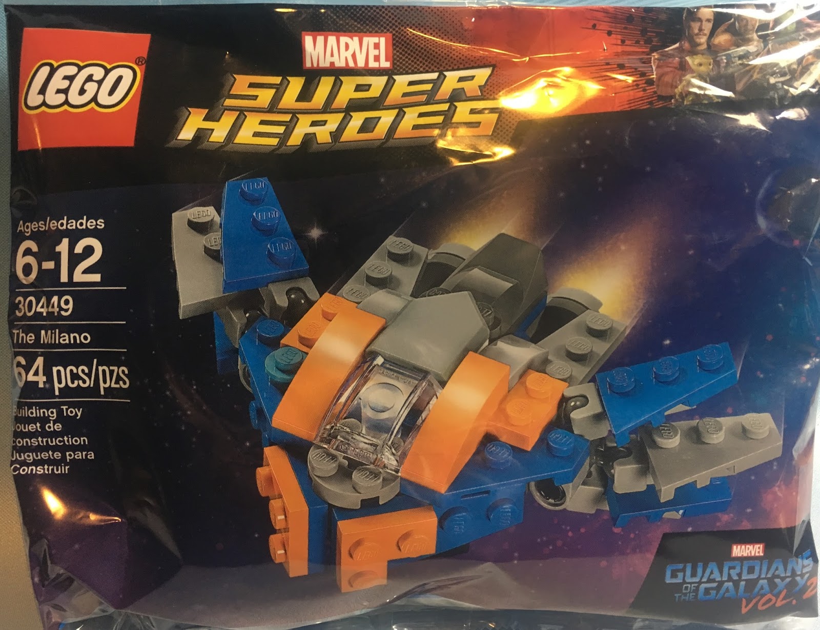 Dark Cloud Blogs: LEGO Marvel Super Heroes The Milano 30449 Set Review ...