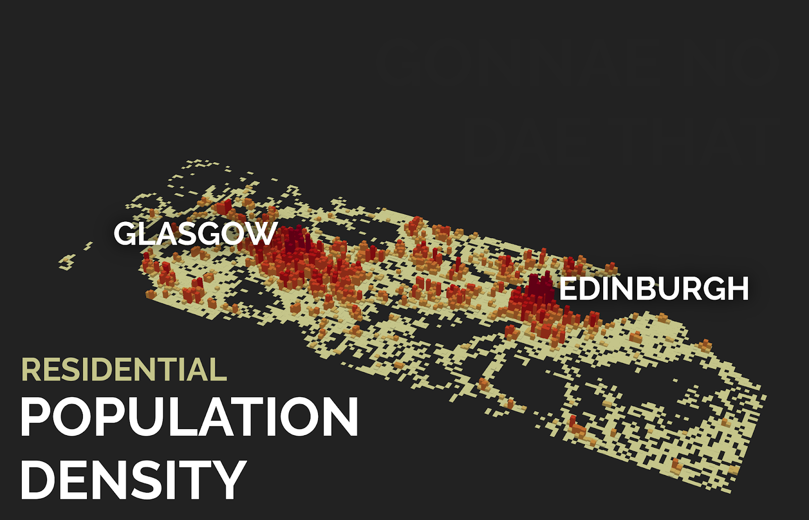 Stats, Maps n Pix: Daytime Population Density
