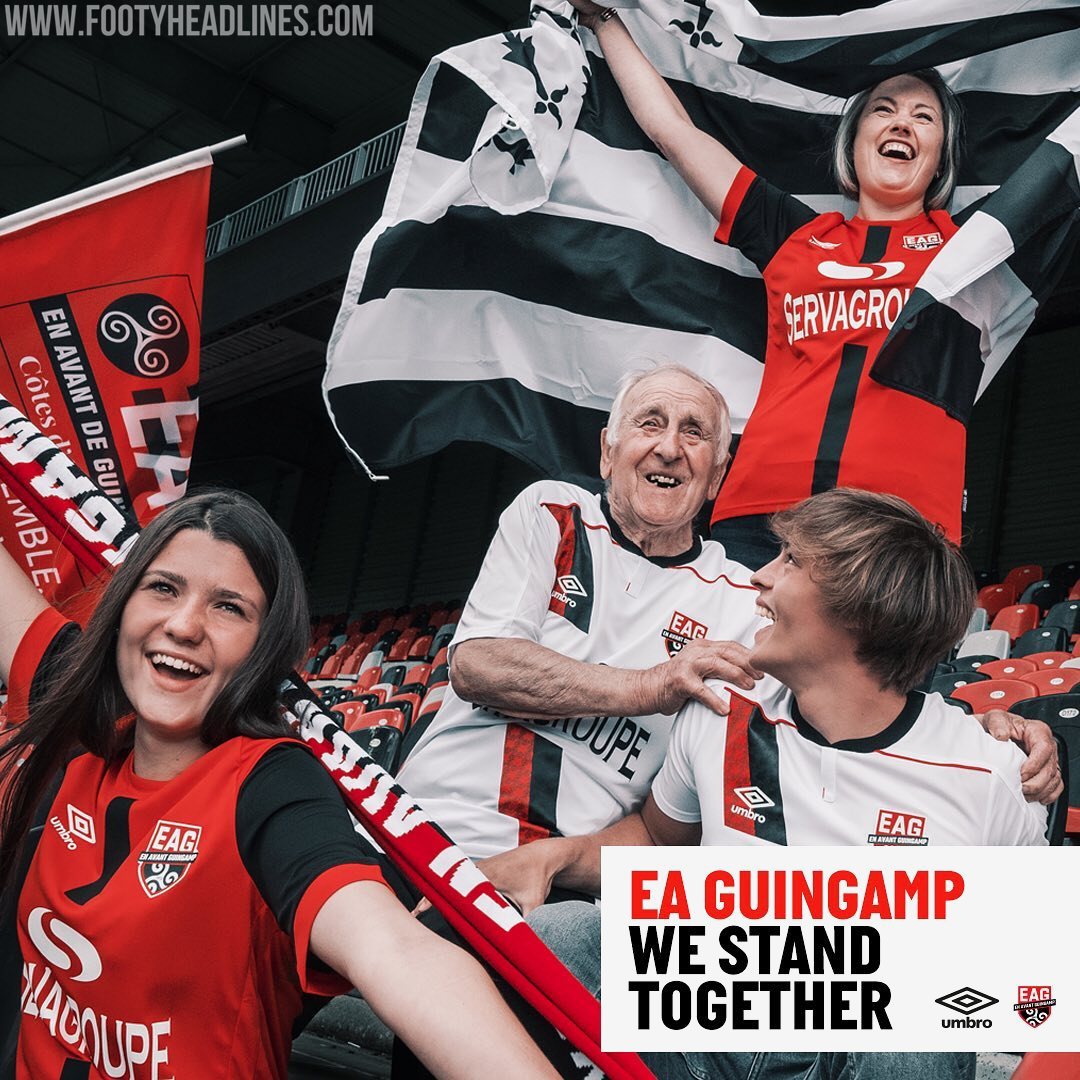 EA Guingamp 20-21 Home & Away Kits Released - Footy Headlines