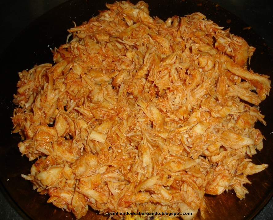 Cozinhando e Saboreando ...: Receita nº11 - Frango Desfiado com Molho ...
