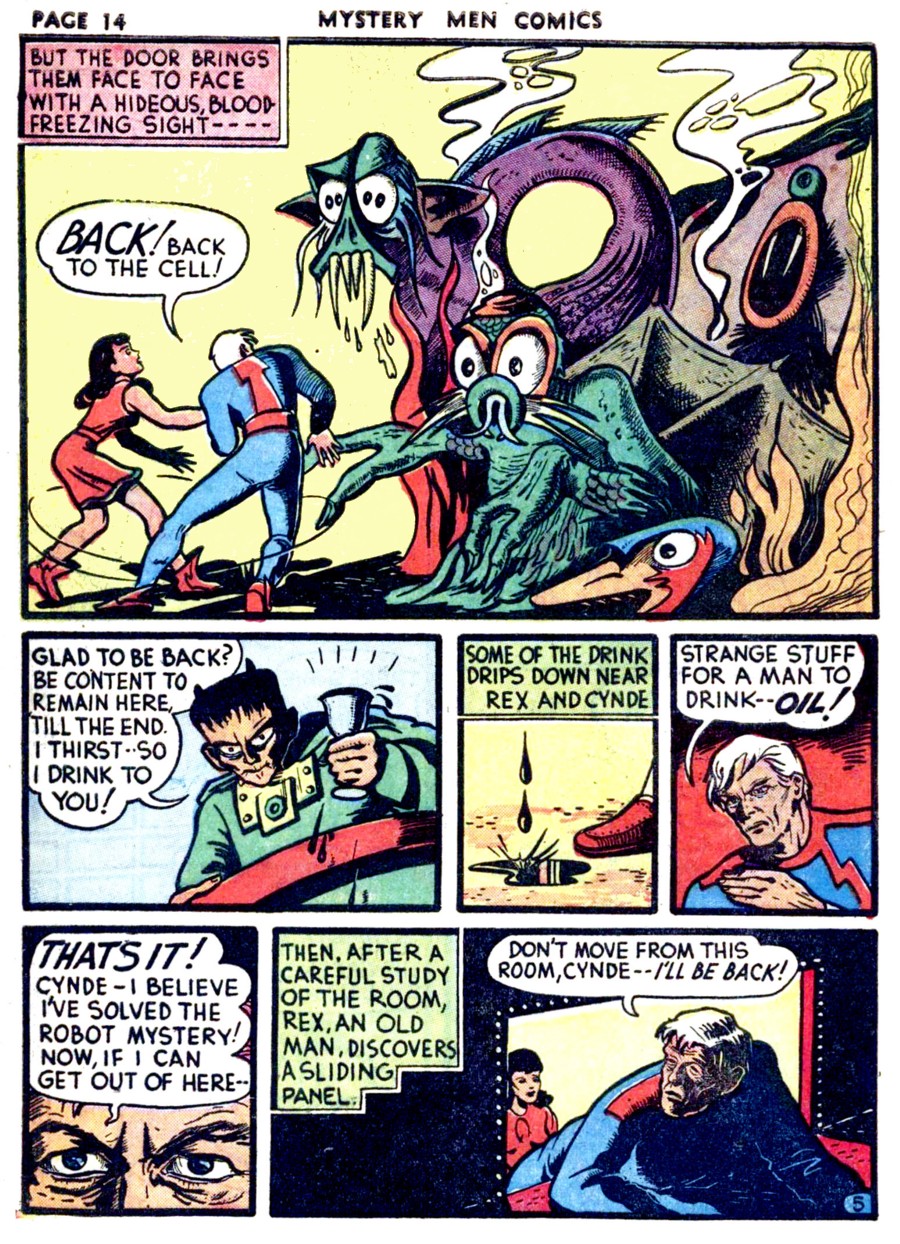 Pappy's Golden Age Comics Blogzine: Number 2140: Young-old-young Rex Dexter