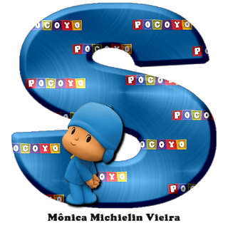 Letras de Pocoyo. Pocoyo Letters. - Oh my Alfabetos!