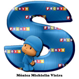Letras de Pocoyo. Pocoyo Letters. - Oh my Alfabetos!